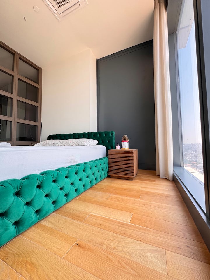 Luxury Residence W Sea & City View | Pool & Gym - Izmir