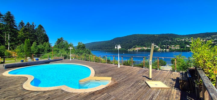Superbe Gîte Au Bord Du Lac Et Sa Vue Panoramique☀️ - Gérardmer