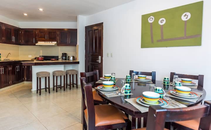Appartement De 2&nbsp;Chambres Relaxant à Cancún. - Cancún