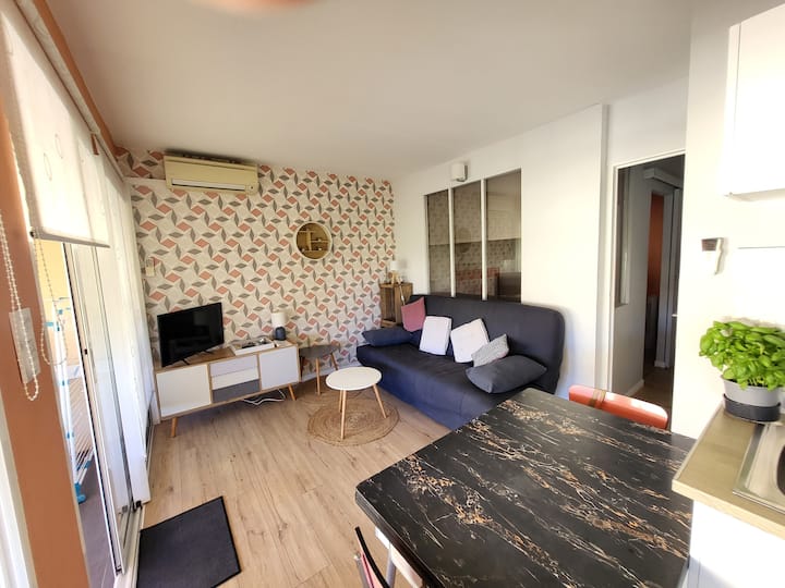 Logement Entier 1 Chambre - Plage à Pied - Fréjus