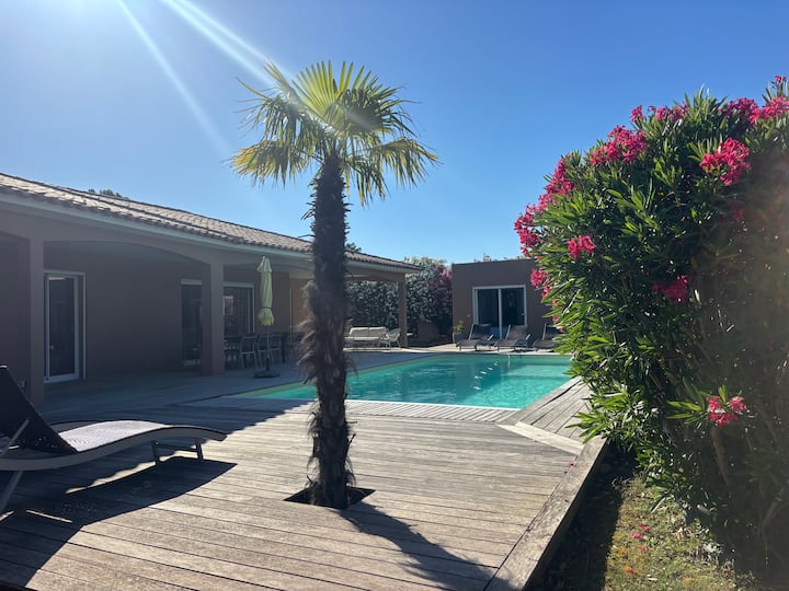 5 Chambres Piscine Chauffée - Pinarellu