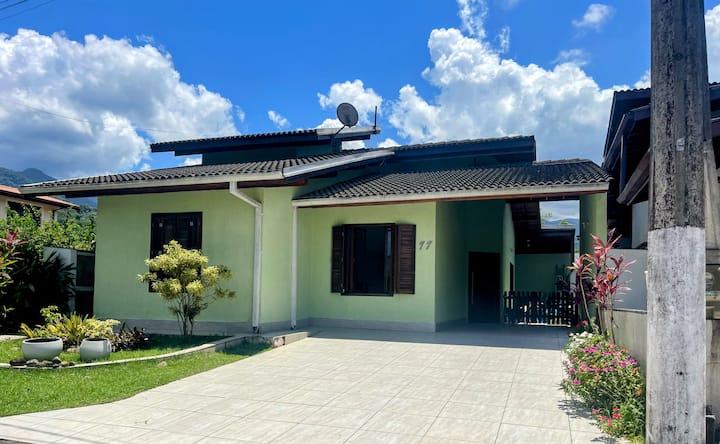 Casa Cond.fechado, Ar Cond,mar,lazer,mata,seg.24hs - Ubatuba