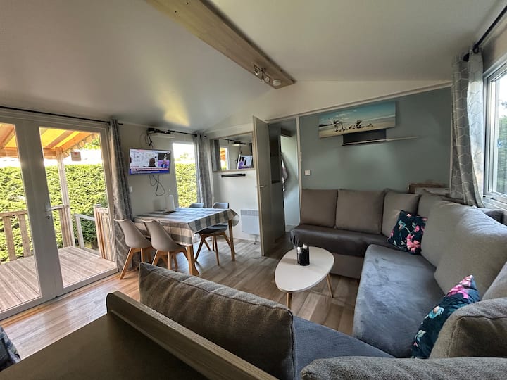 Mobil Home Moderne 3chb 2sde La Palmyre Camping 4* - Les Mathes