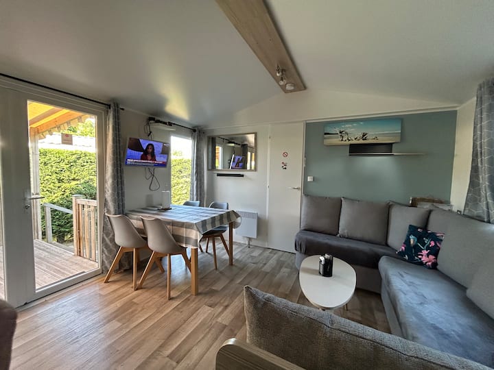 Mobil Home Moderne 3chb 2sde La Palmyre Camping 4* - Les Mathes