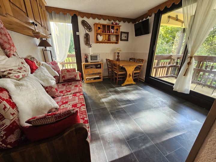 T2 Calme, 1 Ch., 4 Pers, Proche Centre, Parking - Les Carroz d'Arâches