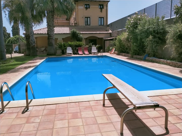 Villa Gabry Con Piscina Privata - Floridia