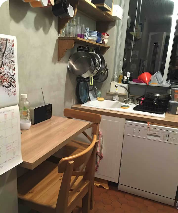 Chambre Privée Dans Résidence Calme Proche Rer B - Massy