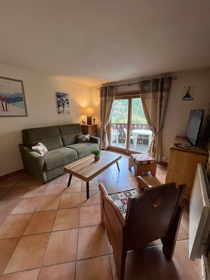 Les Houches, 3 Pièces Mgm Sur Piste Du Prarion - Les Houches