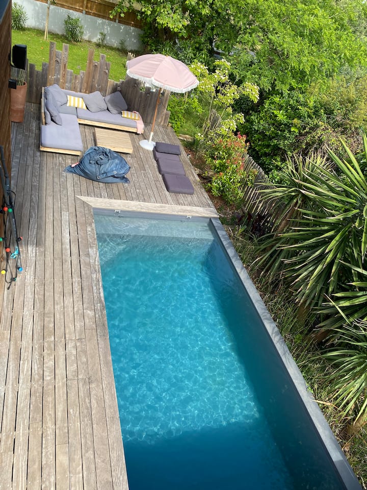 Villa Nature Face à La Forêt Entre Golf Et Plages. - Anglet