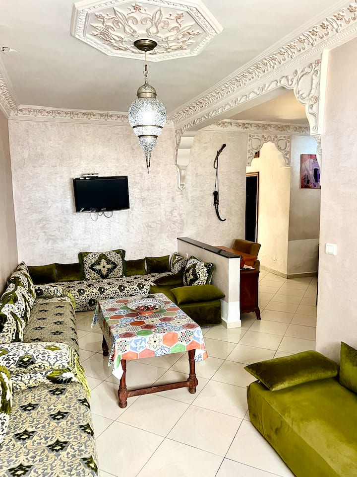Appartement Traditionnel Contemporain à La Kasbah - Tangier