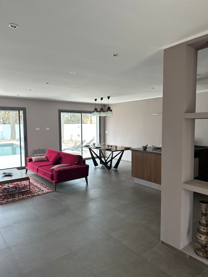 Villa Palma – Confort Et Tranquillité à Houmt Souk - Djerba