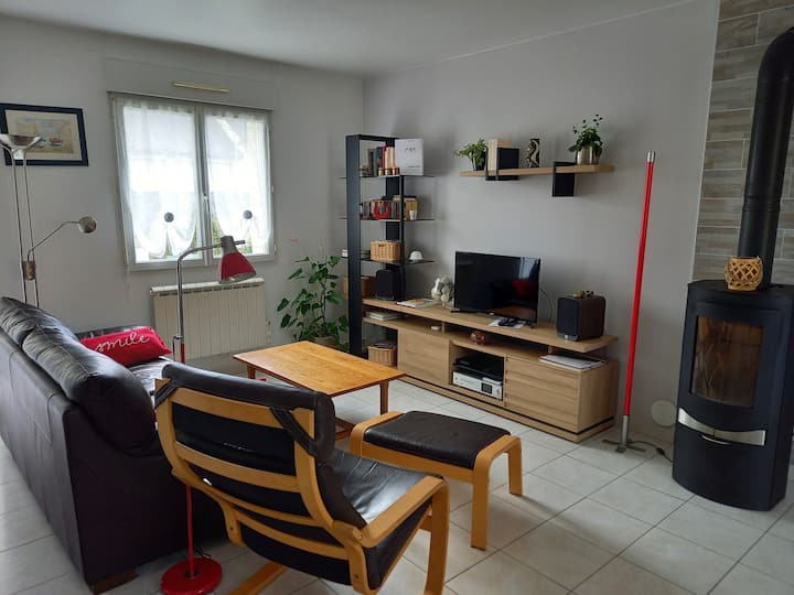 Maison Agréable Avec Jardin, à 15mn De La Plage - Ploufragan