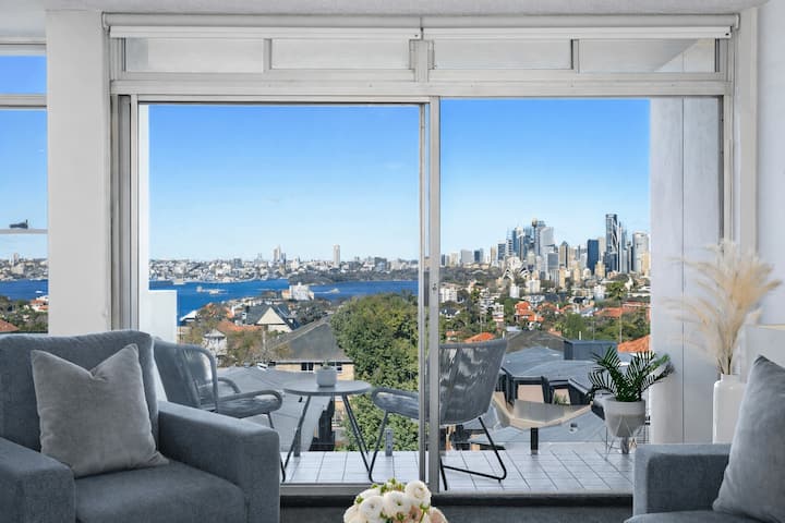Cremorne- Haris- Harrison St - 2br Apartment With Stunning Harbour Views Balcony Near Neutral Bay - Taronga Zoo Sydney