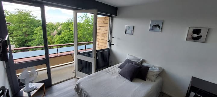 Studio Cosy, Terrasse Sans Vis à Vis, Tram 100m - Talence