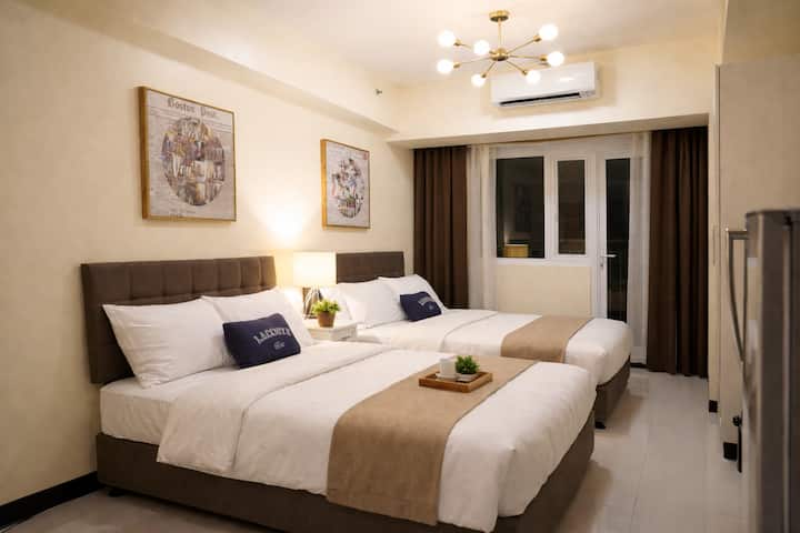2 Real Beds In Makati | Pool Access | 4 Guests - Manila