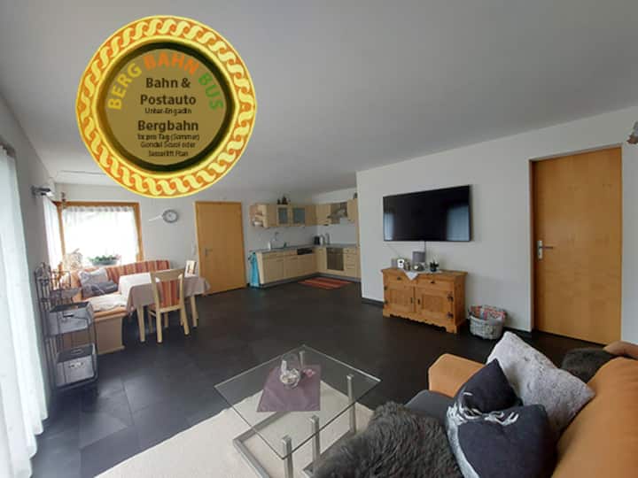 Ferienhof Pua In Sent - Parterre - Guarda