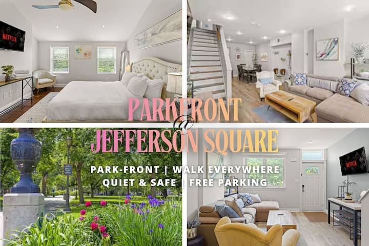 Philly Park-front, Walk Everywhere, Free Parking! - Camden, NJ