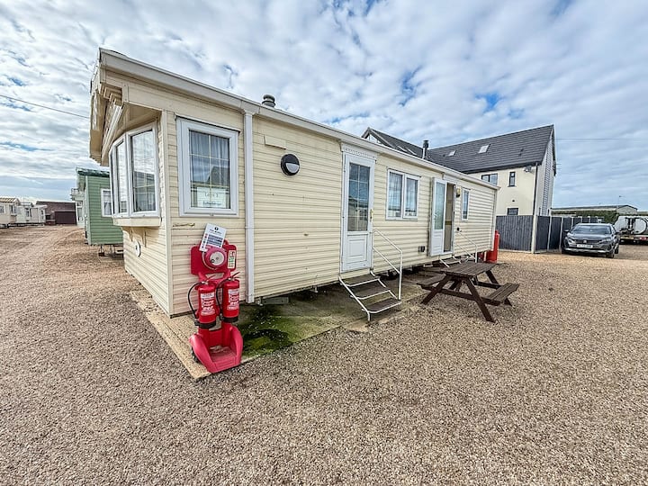 Mobilheim Mit 6 Schlafplätzen Am Strand Von Hunstanton Und Haustiere Sind Willkommen, Ref. 13001 - Nordsee