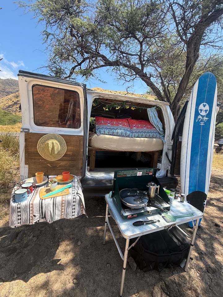 Shaka Camper Van Campground Included - Maui, HI