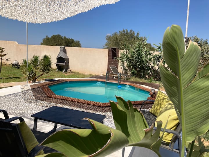 Maison Djerba Piscine Et Jacuzzi Sans Vis-à-vis - Djerba