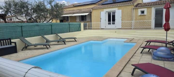 Agréable Studio Avec Piscine - Autignac