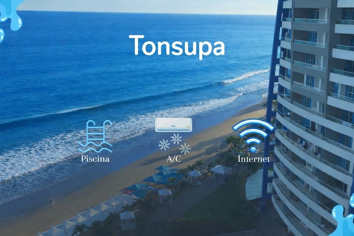 Acogedor Lujoso Piso12 Vista Al Mar Diamond Beach - Ecuador