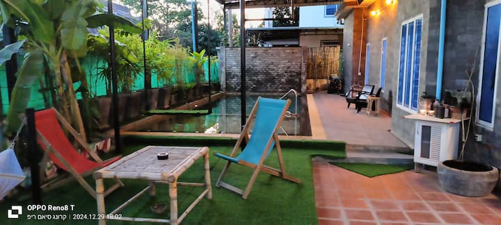 Tranquil 3b”r Getaway Villa With Private Pool - Cambodia