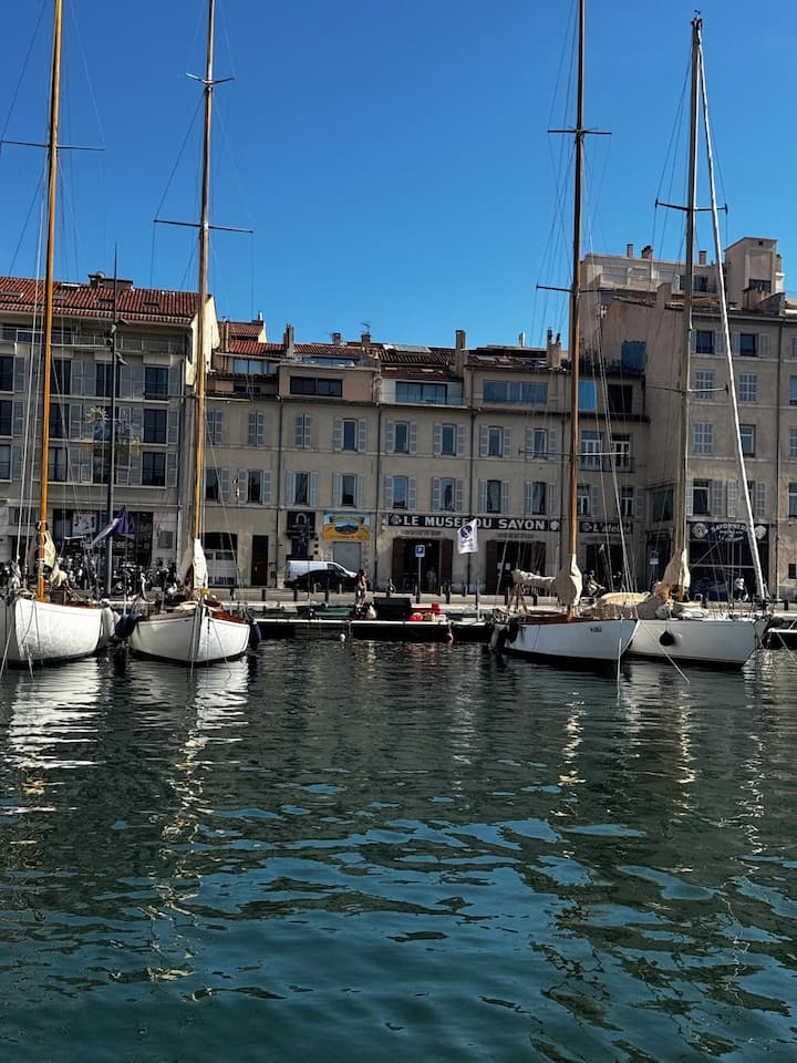 T3 Design Vue Panoramique Vieux-port - Marsiglia