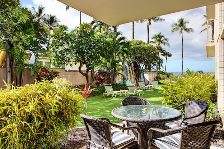 Beautiful Oceanfront Condo-kamaole Nalu #102 - Kihei, HI
