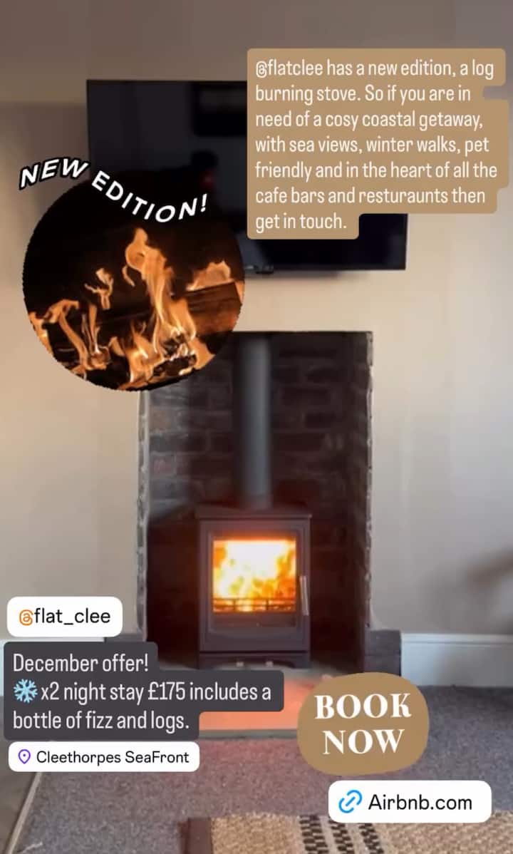 Sea View Apartment “Sandy Toes And Salty Kisses” - Cleethorpes