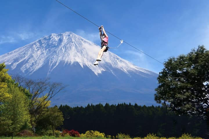 富士山が一望できるBbqサイト利用可（無料）。動物触れ合いが楽しめる。【和室3人部屋】 - Fuji