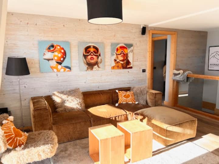 Vue Panoramique - Piscine, Jacuzzi, Hammam- 9 Pers - Morzine