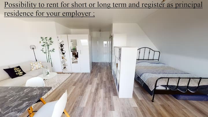 Renewed And Calm 42 M² Apartment With 6m² Balcony - Luxembourg
