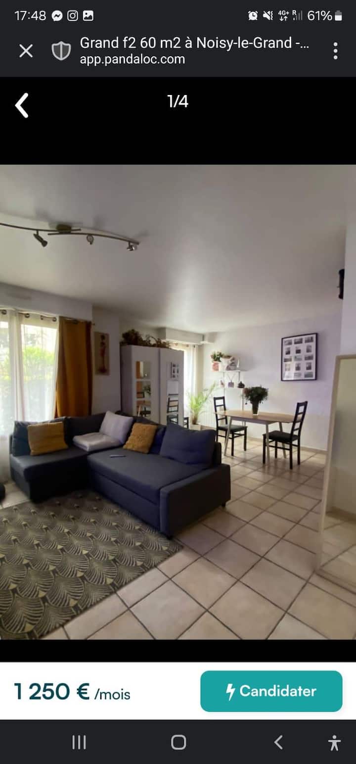 Spacieux Appartement Proche Disney Et Paris - Noisy-le-Grand