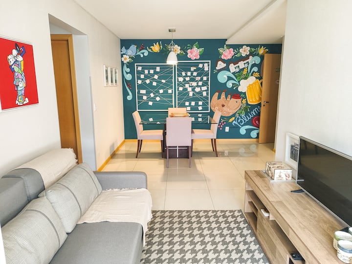 Lindo Apartamento Perto Da Vila Germânica - Blumenau