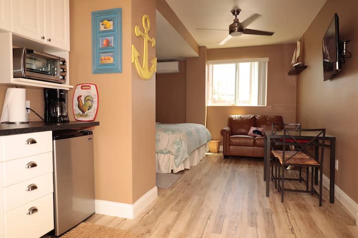 A - Mission Bay Private Studio - King Bed, Clean - San Diego, CA
