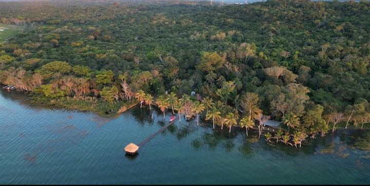 Villa Frente Al Lago, Naturaleza, Atardecer Mágico - Flores