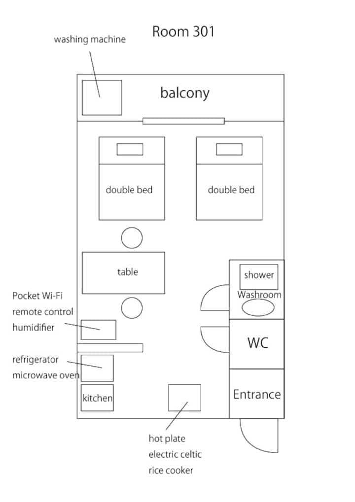 301なんば駅、桜川駅、大阪環状線芦原橋駅からアクセス可能 - Osaka