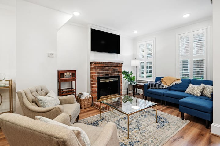 Charming 3bed · Quiet Street · Walk To Rittenhouse - Aéroport de Philadelphie (PHL)
