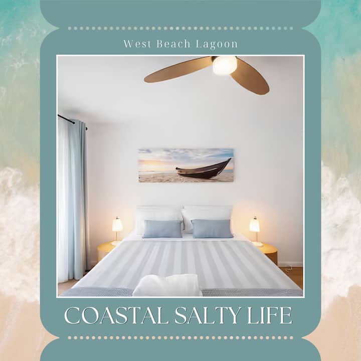New Coastal Salty Life • 2 Bed 1st Floor - Stirling