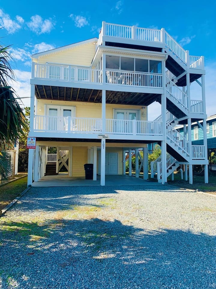 Sandy Toes / 107 Seaside Dr - Holden Beach, NC