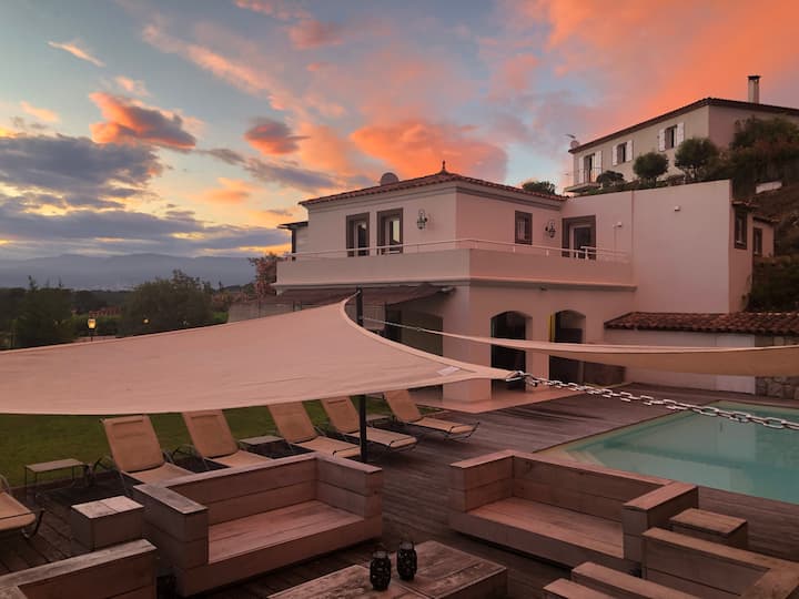 Luxe Villa Momentai, 8pers, Wifi, Zwembad, Airco - Cannes