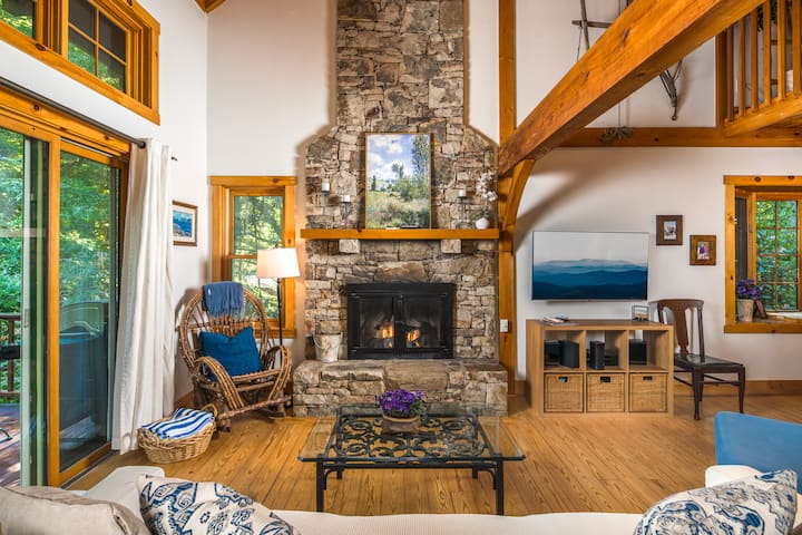 Private Waterfall | Hot Tub | Pet Friendly - Boone, NC