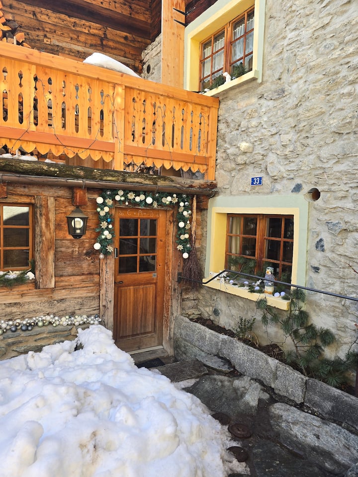 Chalet Peter Avec Sauna Privé & Vue Panoramique - Zinal