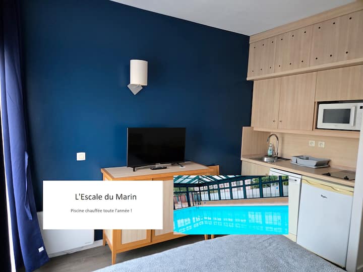 L'escale Du Marin : Piscine,  Port, Centre-ville ! - La Rochelle