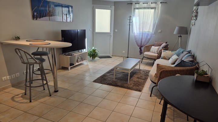 Agréable Appartement De 50m² En Sous Sol - Ouistreham