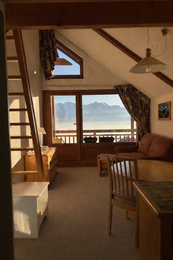 Appart Terrasse Plein Sud, Parking Sous-terrain. - L'Alpe d'Huez