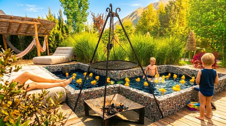 Chalet Orpin, Piscine, Ciné, Pataugeoire, Sauna - La Salle-les-Alpes