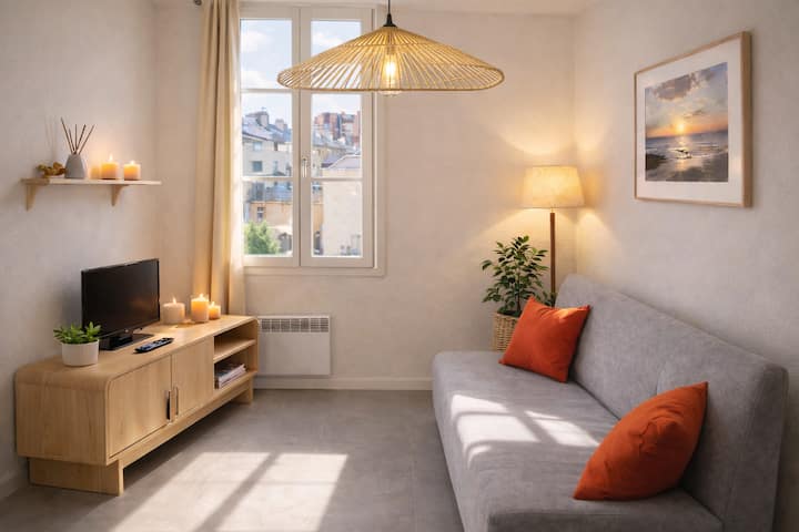 Studio Design & Calme | 30 Nuits + | Wifi - Montpellier