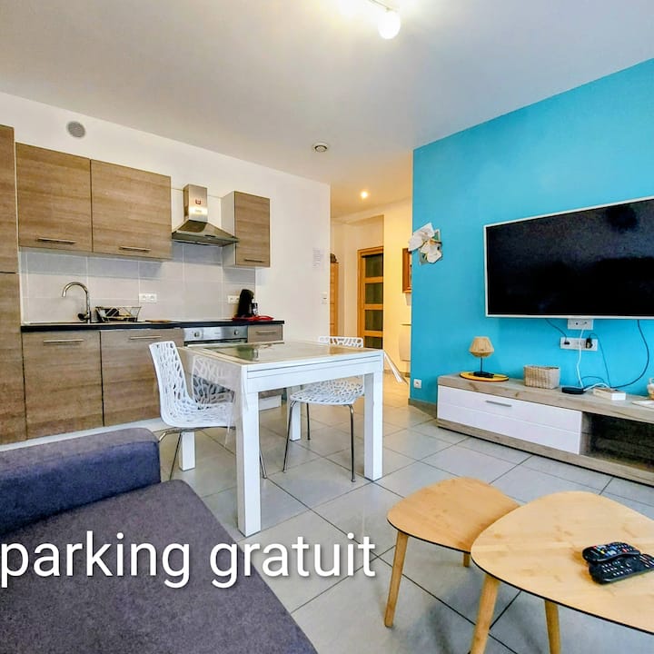 Rdc 42m² 200 M Tgv/fac 400 M Centre Park Gratuit - Arras